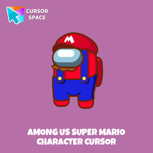 Among Us Super Mario Character Cursor - Cursor Pack | Cursor Space